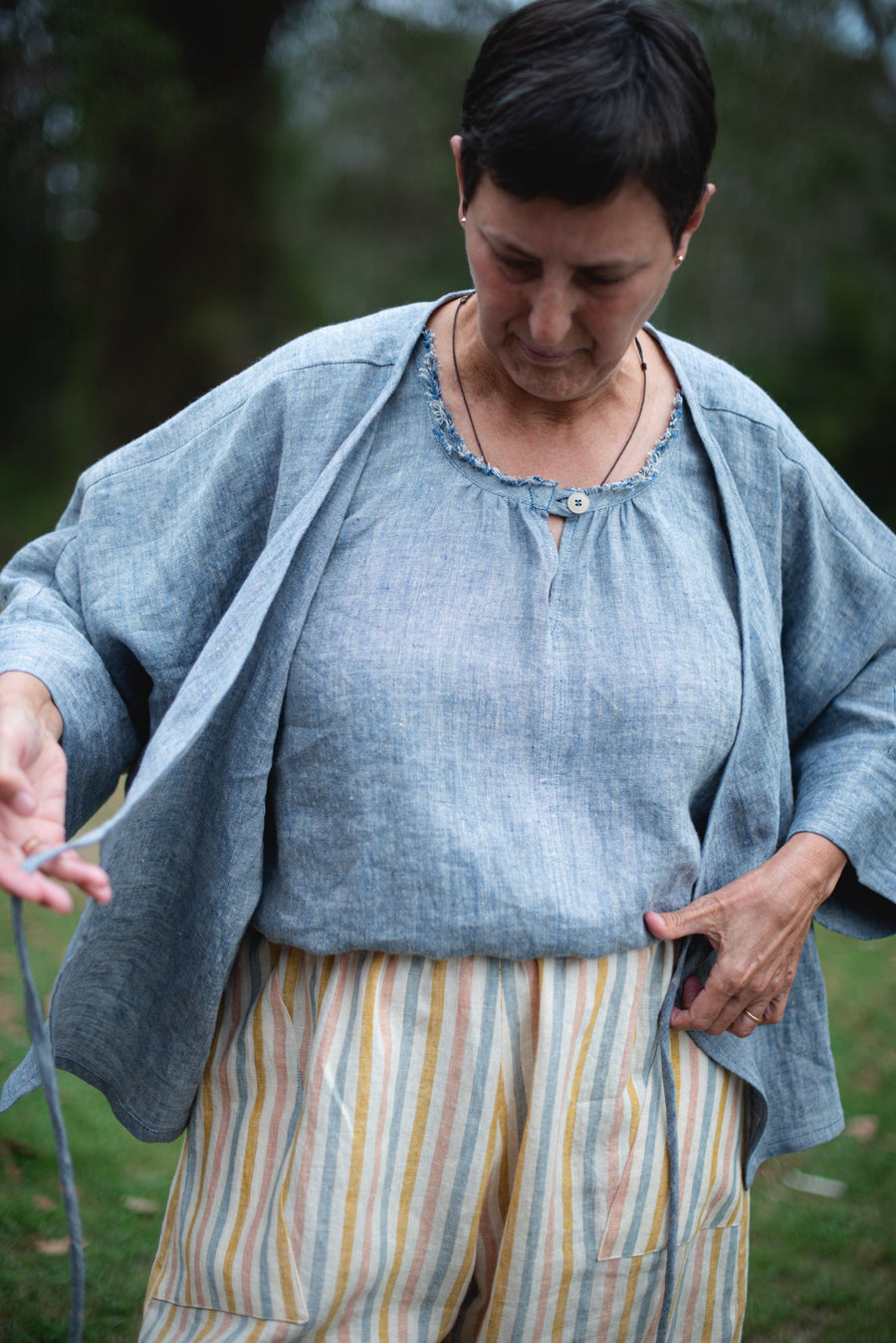 The Handmade Closet - made to order Australian linen clothing