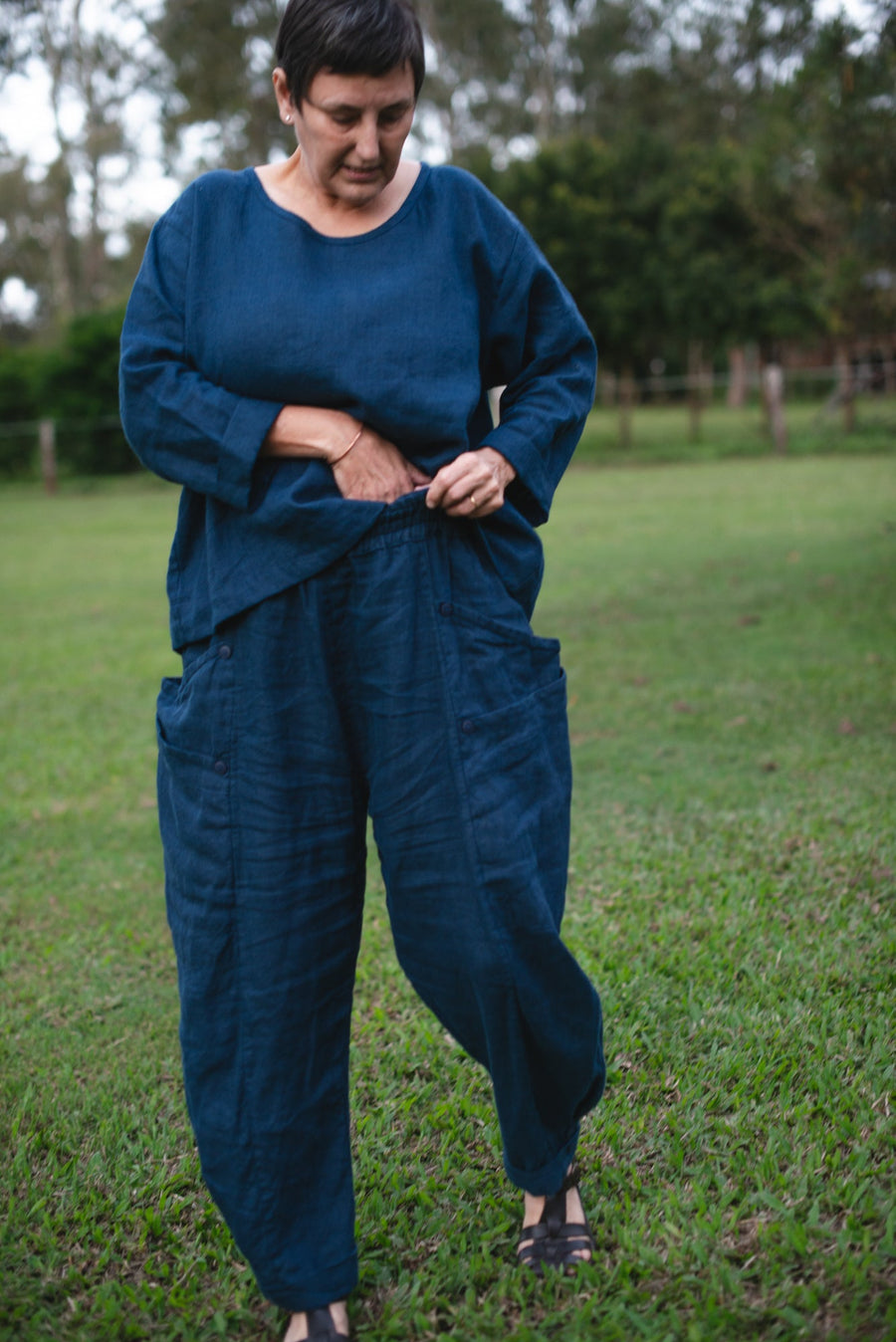 The Handmade Closet - made to order Australian linen clothing